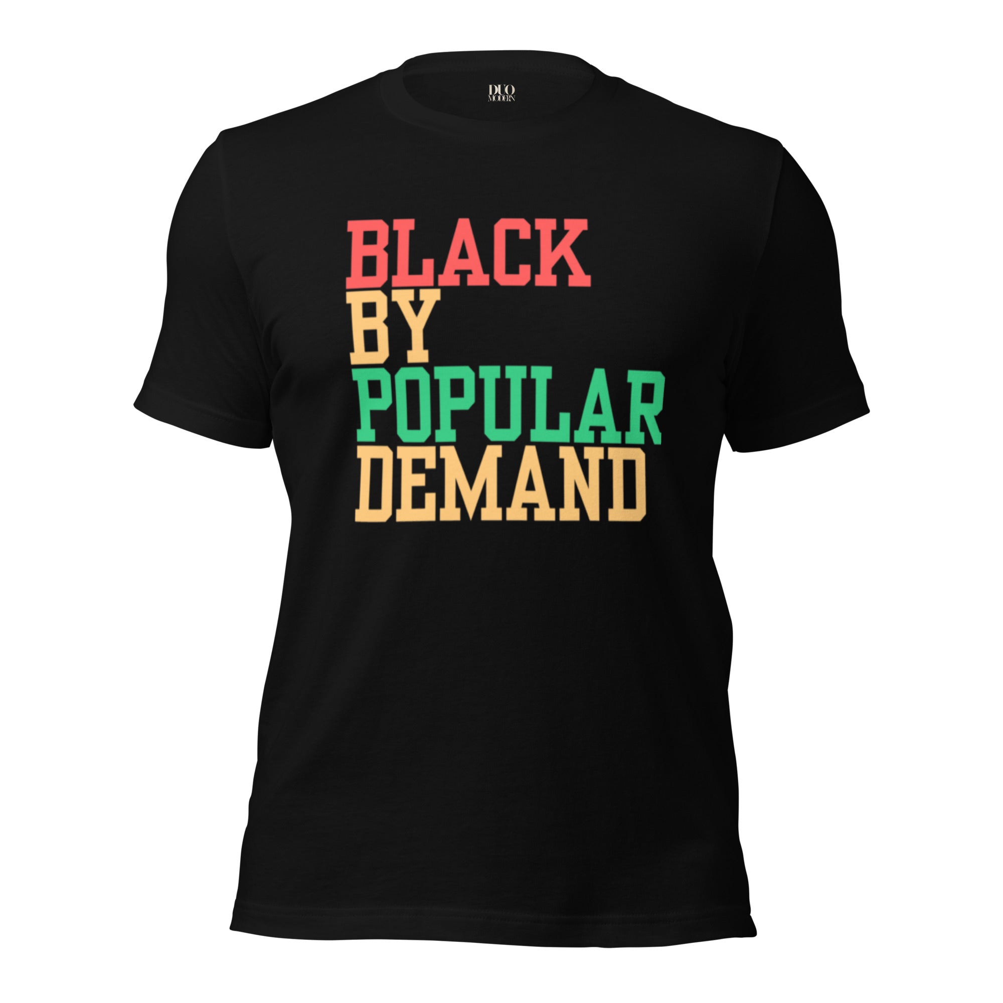 DUO MODERN "Black By Popular Demand" T-Shirt - DUO Modern